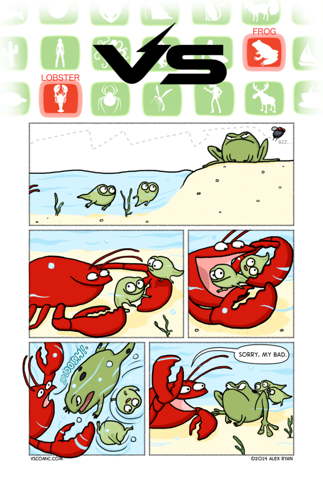 Lobster vs Frog | vs