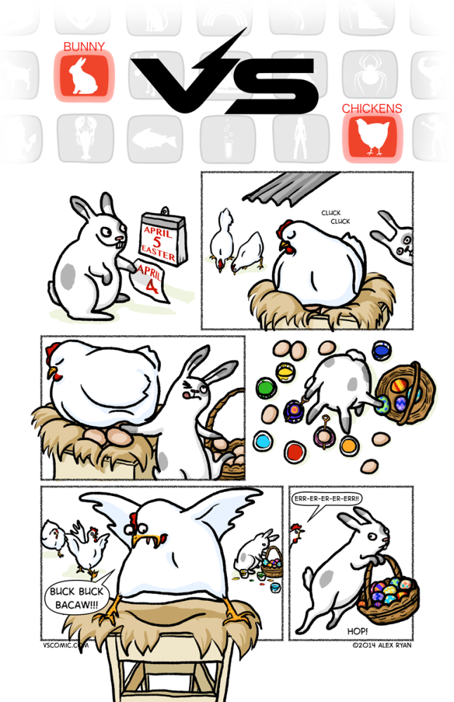 Bunny vs Chickens | vs