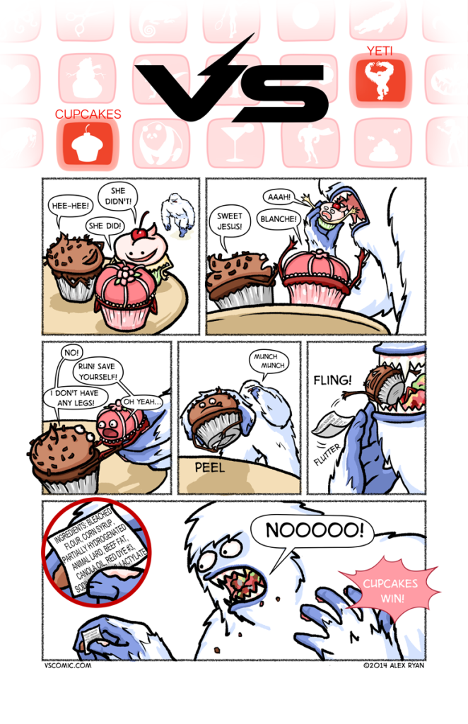 Cupcakes-vs-Yeti | vs