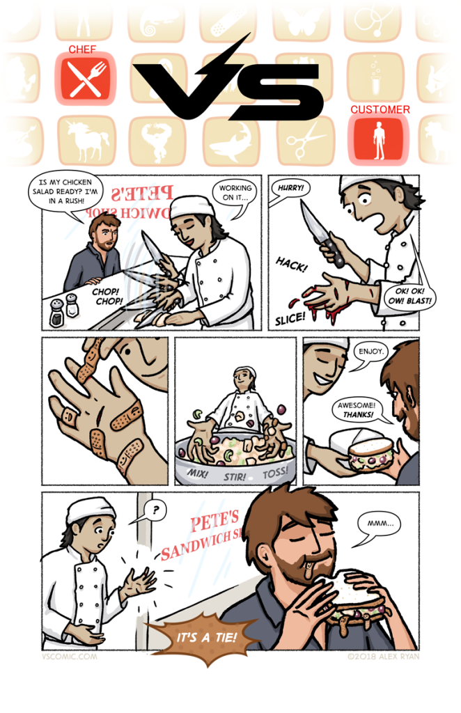 chef-vs-customer | vs